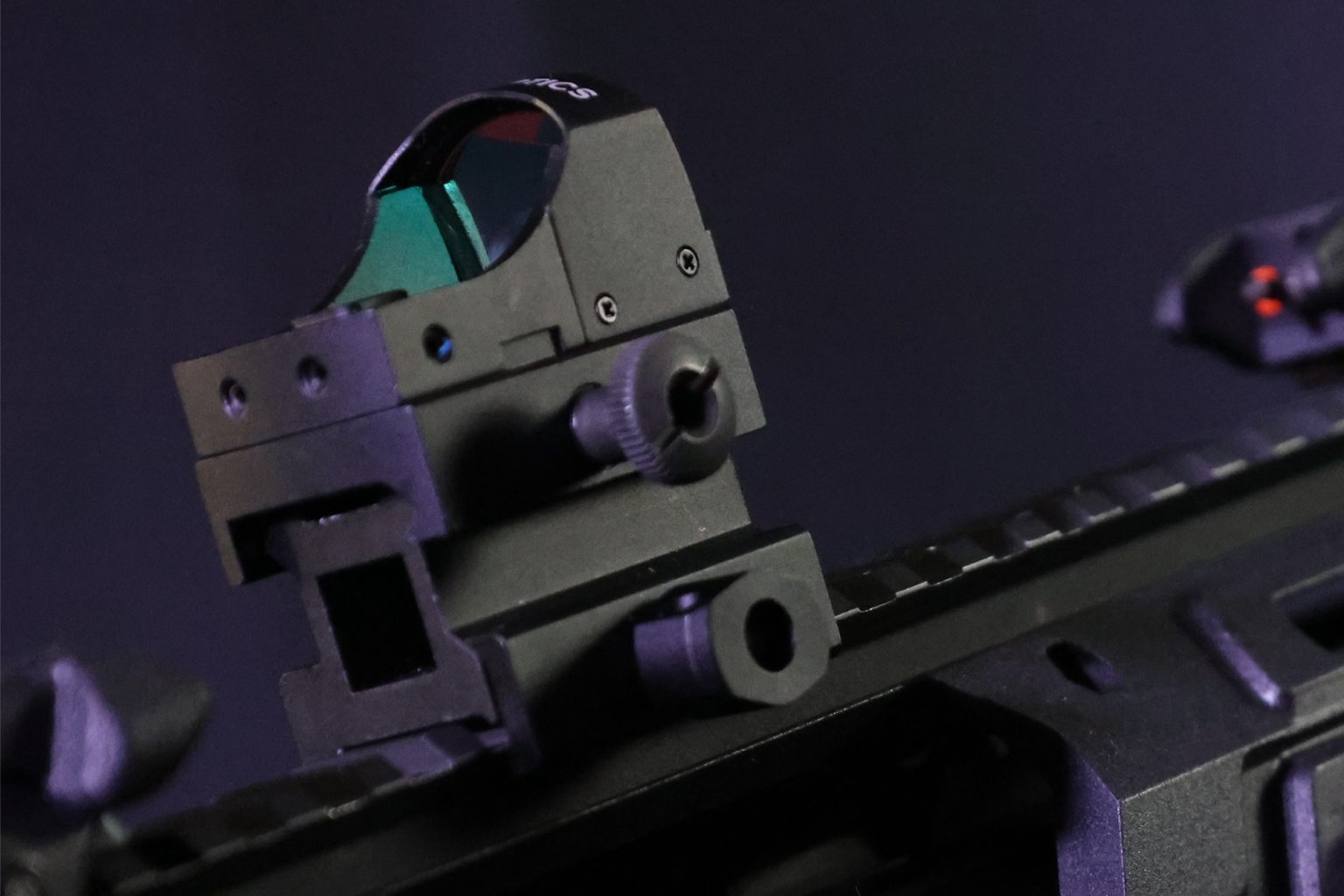 META Tactical Micro Red Dot Sight with Picatinny Rail Mount and Riser ...